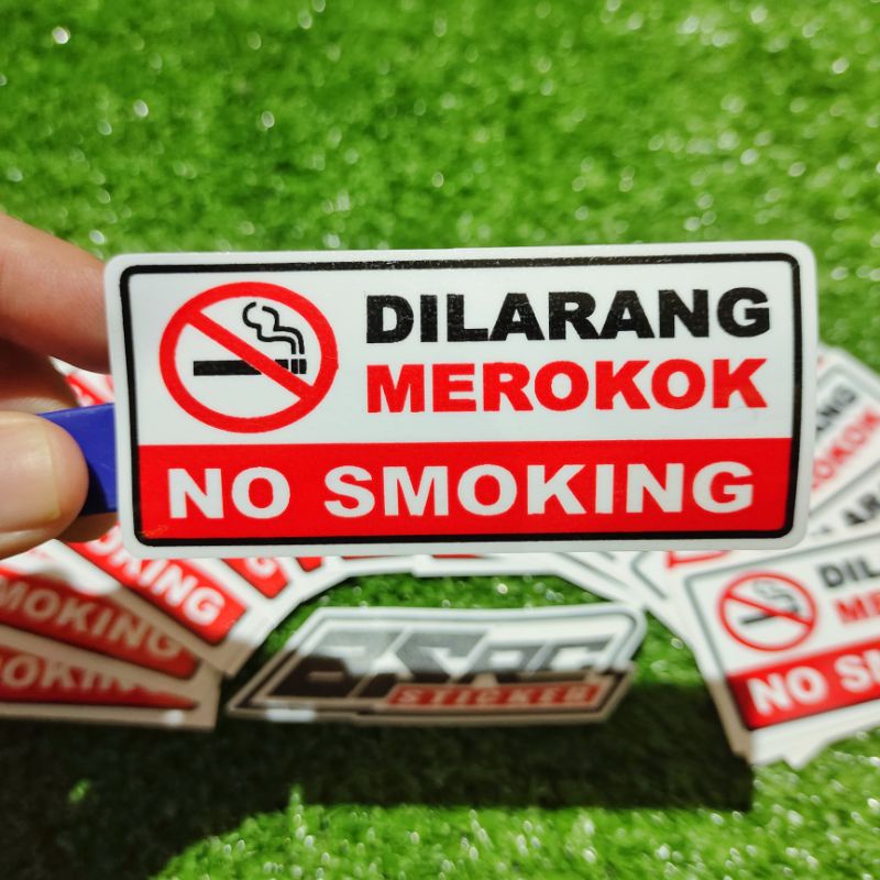Jual sticker dilarang merokok / no smoking | Shopee Indonesia