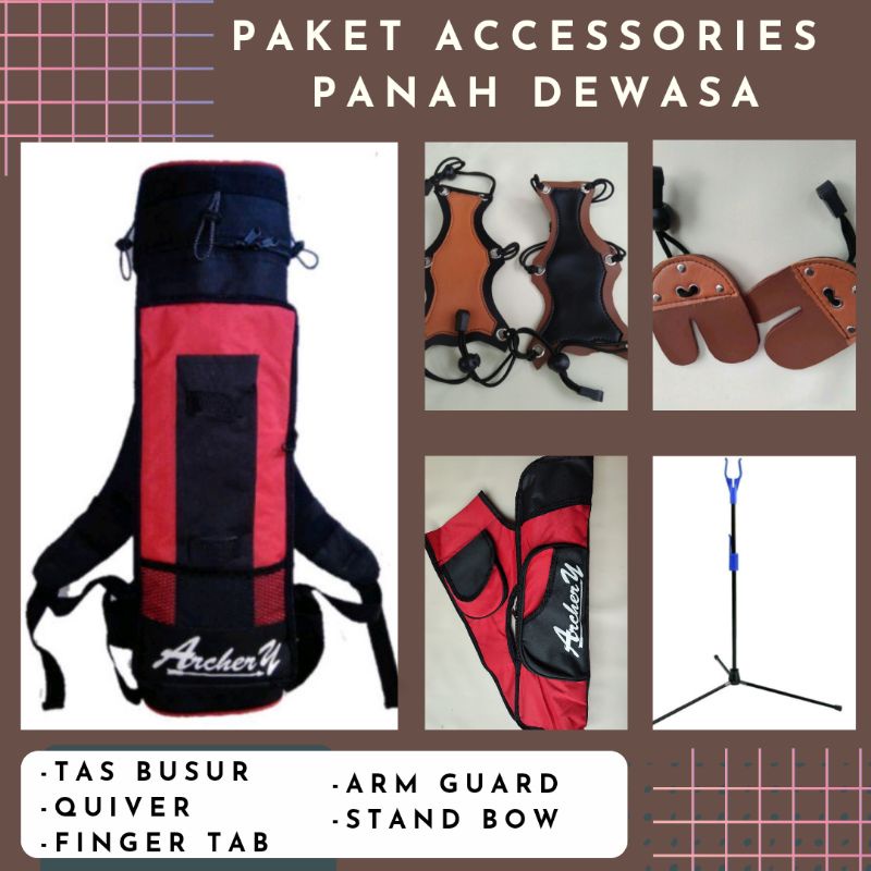 Jual Paket Accessories Busur Panah Dewasa | Shopee Indonesia