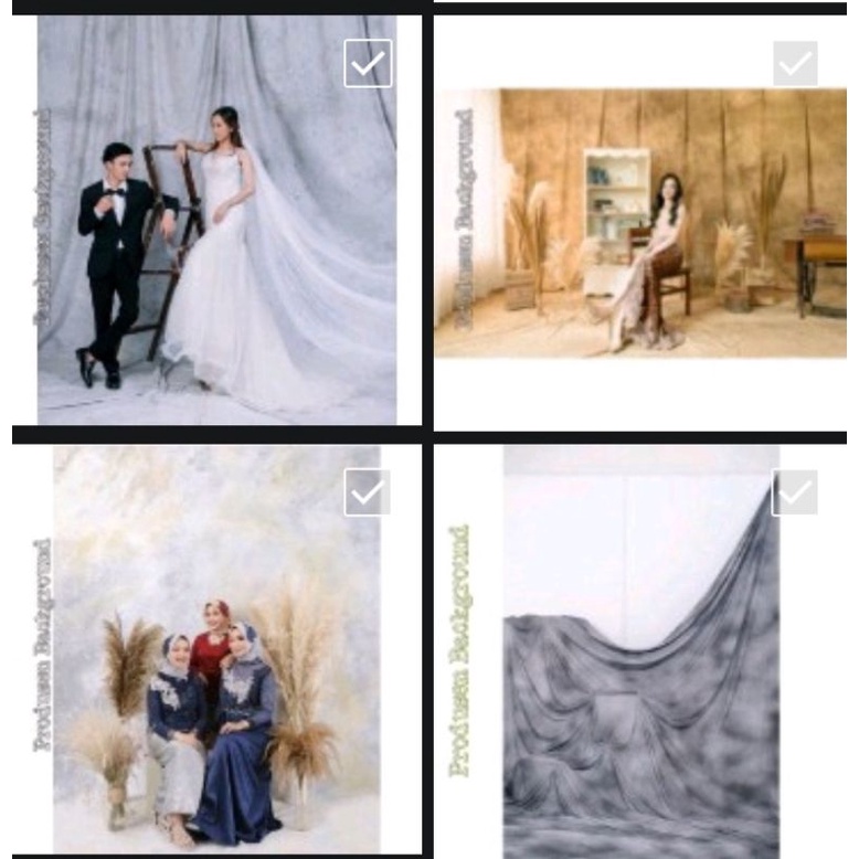 Jual 3x6m Kain Background Abstrak Kekinian Studio Foto Backdrop ...