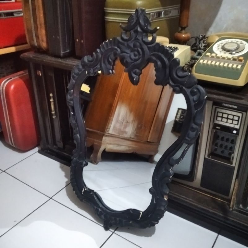 Jual kaca cermin Donggala jadul vintage lawas kuno klasik antik retro ...