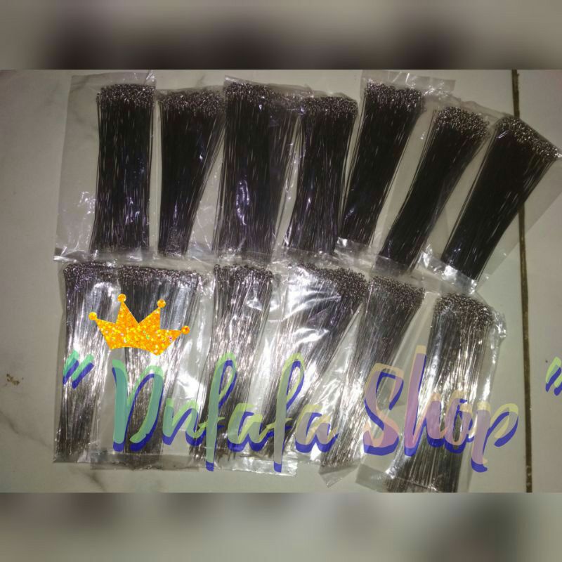 Jual kawat neklin pancing bawal 8cm isi 200 pcs / pak | Shopee Indonesia