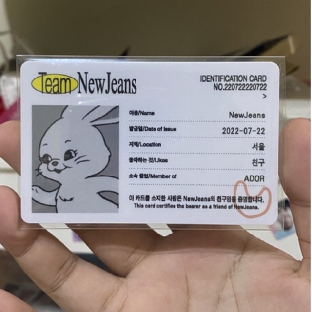 Jual [BOOKED] ID CARD NEWJEANS ALBUM BLUEBOOK | Shopee Indonesia