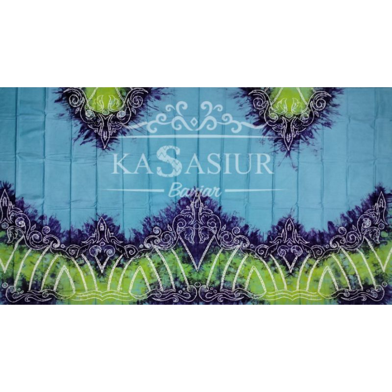 Jual KAIN SASIRANGAN BY KASASIUR BANJAR MOTIF SINGGASANA | Shopee Indonesia