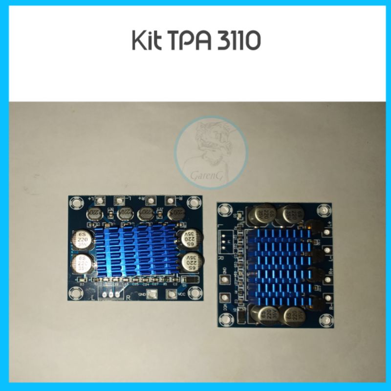 Jual KIT POWER AMPLIFIER TPA 3110 CLASS D 30 + 30 WATT | Shopee Indonesia