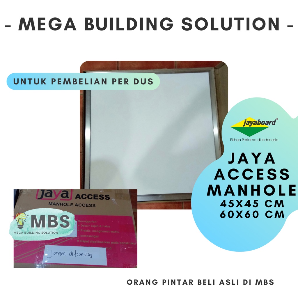 Jual [DUS] MANHOLE JAYA ACCESS 60x60cm Jayaboard - Mainhole Menhol ...