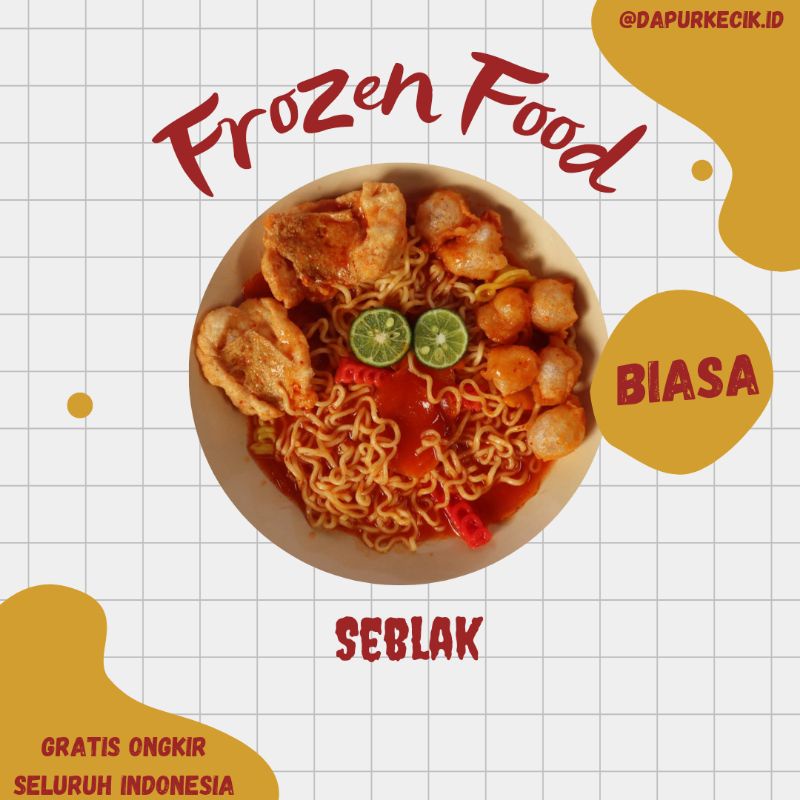 Jual (READY MEDAN) SEBLAK FROZEN | Shopee Indonesia