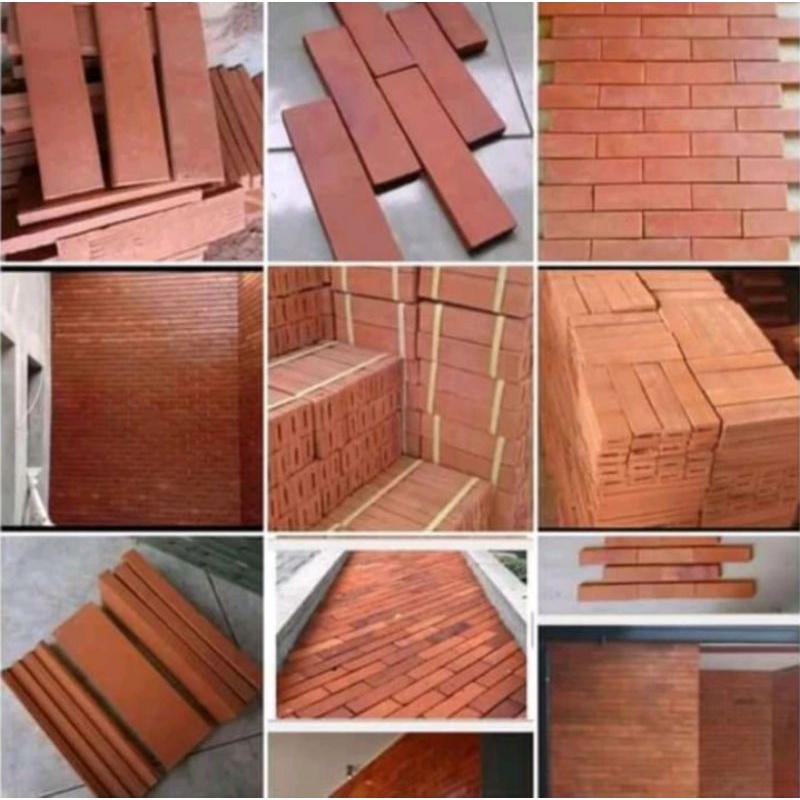 Jual Bata Tempel Taracota /Bata tempel hiasan dingding /Bata tempel ...