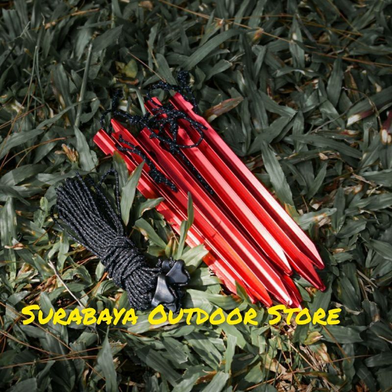 Jual PASAK TENDA CONSINA Y SHAPE ALLUMINIUM ALLOY/ PASAK FLYSET/PASAK ...