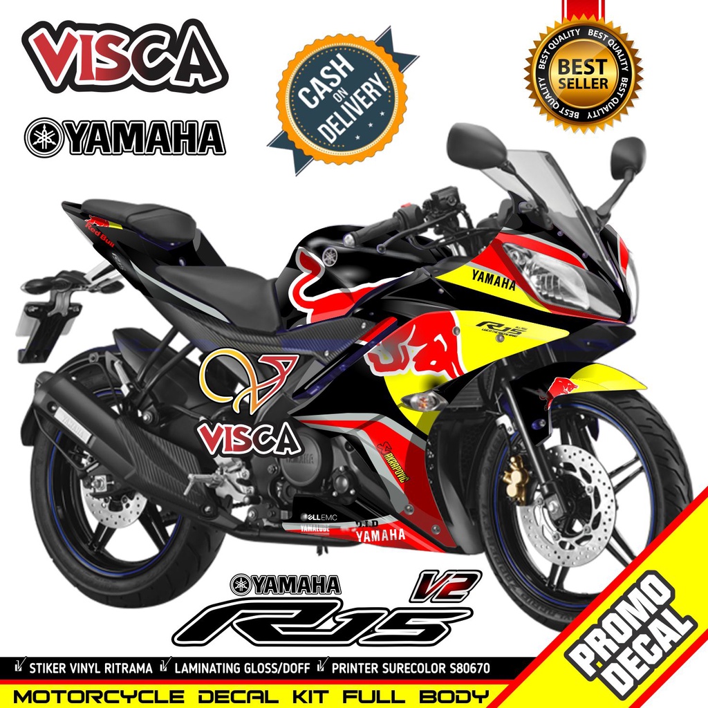 Jual Decal R15 V2 Full Body Dekal R15 V2 Stiker R15 V2 Full Body Keren ...