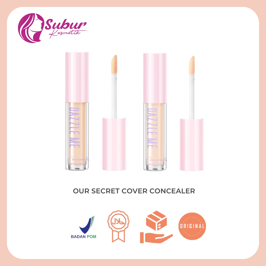 Jual DAZZLE ME Our Secret Cover Concealer | Shopee Indonesia