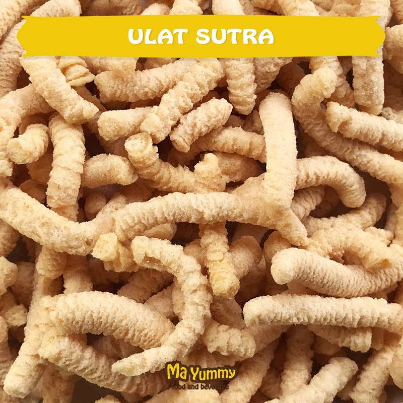 Jual ULAT SUTRA / STIK YUYU 500gr (SNACK KILOAN / CEMILAN MURAH / MURAH ...
