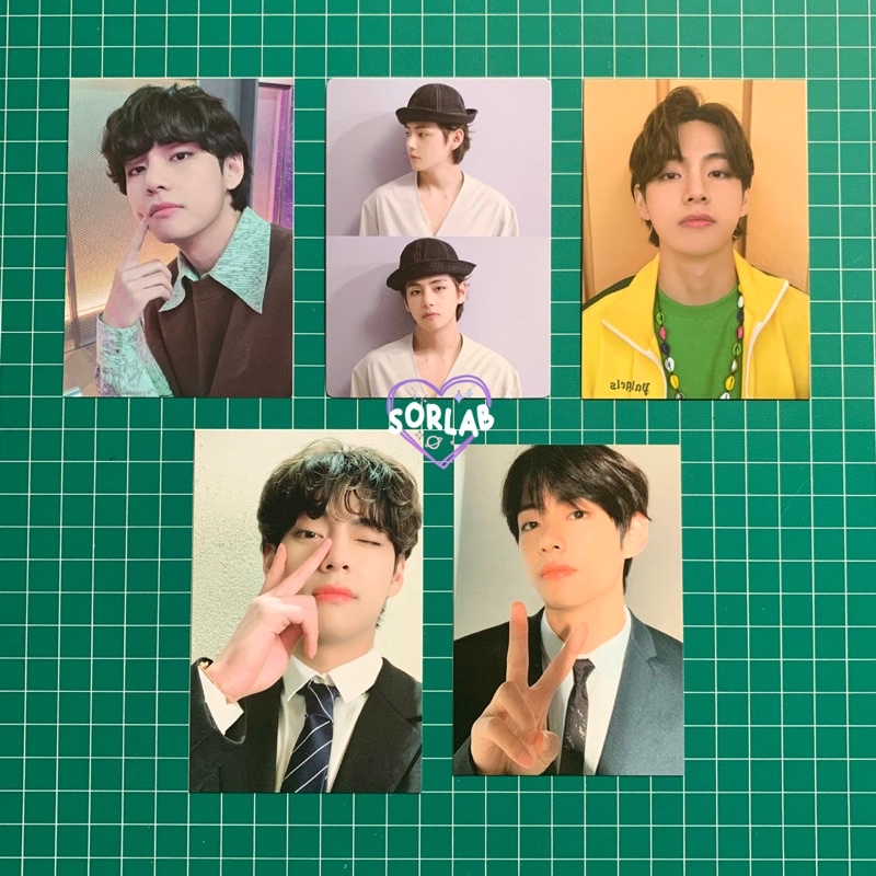Jual [OFFICIAL] MINI PHOTOCARD PC MPC BTS V / KIM TAEHYUNG MB MERCH BOX ...