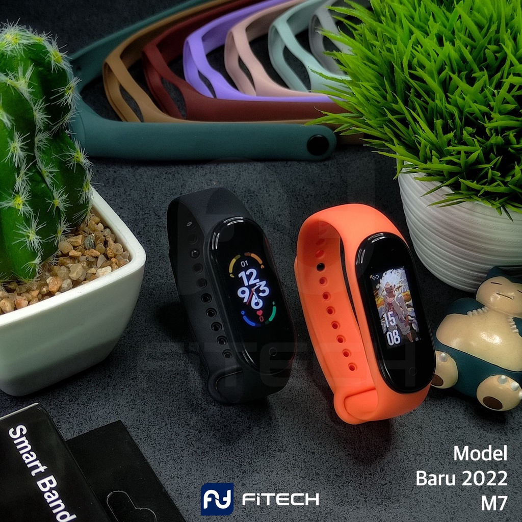 Jual [ Original Bergaransi ] FiTech M7 CUSTOM WALLPAPER Smart Watch ...