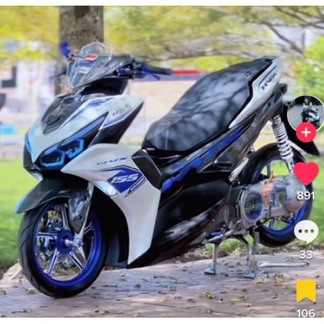 Jual STRIPING AEROX ALL NEW CONNECTED 155 BAHAN TRANSPARAN SIMPLE ...