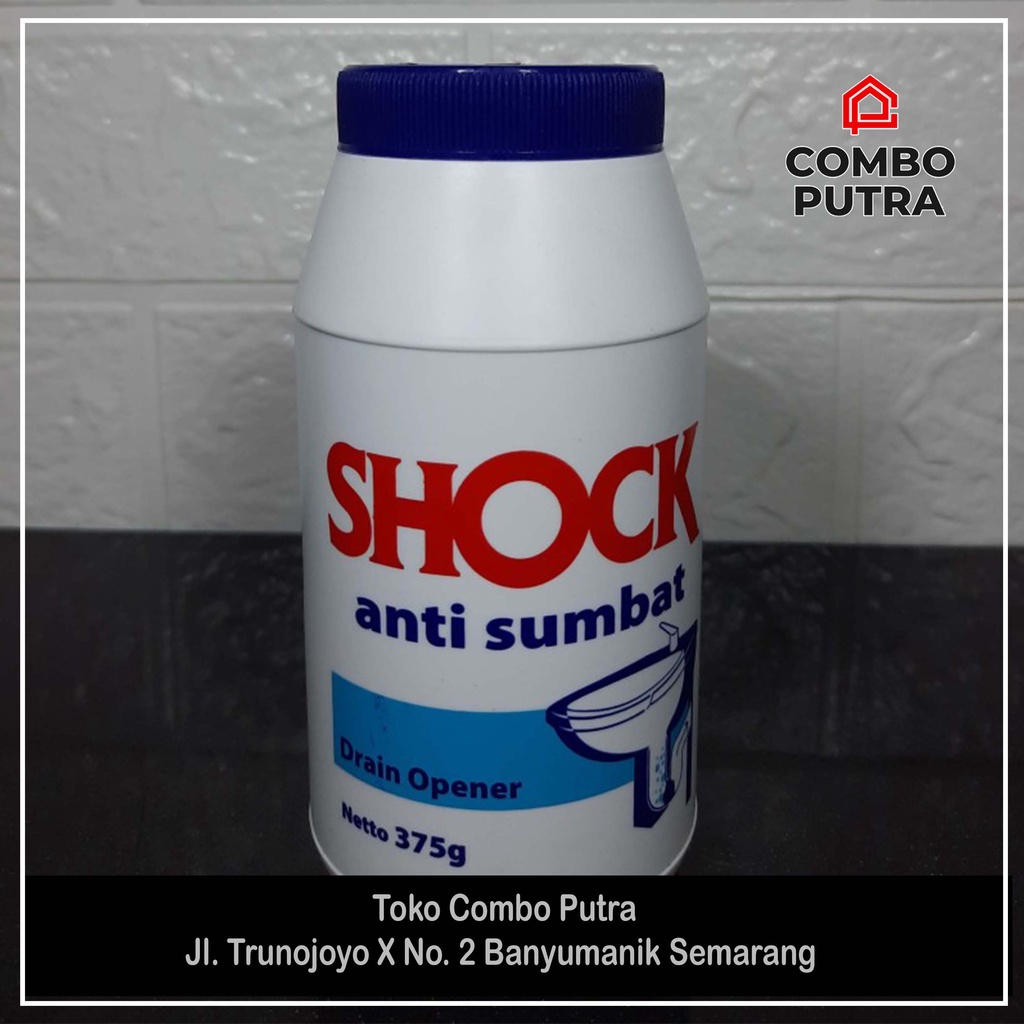 Jual SHOCK Anti Sumbat 375 Gram Pembersih Saluran Air Anti Mampet ...
