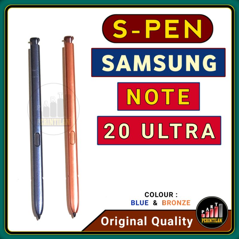 Jual STYLUS S PEN SAMSUNG NOTE 20 ULTRA ORIGINAL COPOTAN HP SAMSUNG NOTE 20 ULTRA | Shopee Indonesia