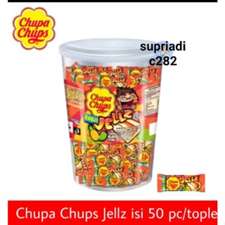 Jual Permen Chupa Chups Jellz Rasa Asem Buah & Rujak isi 50 pcs ...