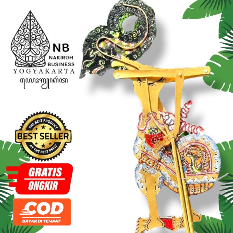 Jual Wayang Kulit Sapi ASLI Arjuna / Janoko Ukuran Standar Dalang ...