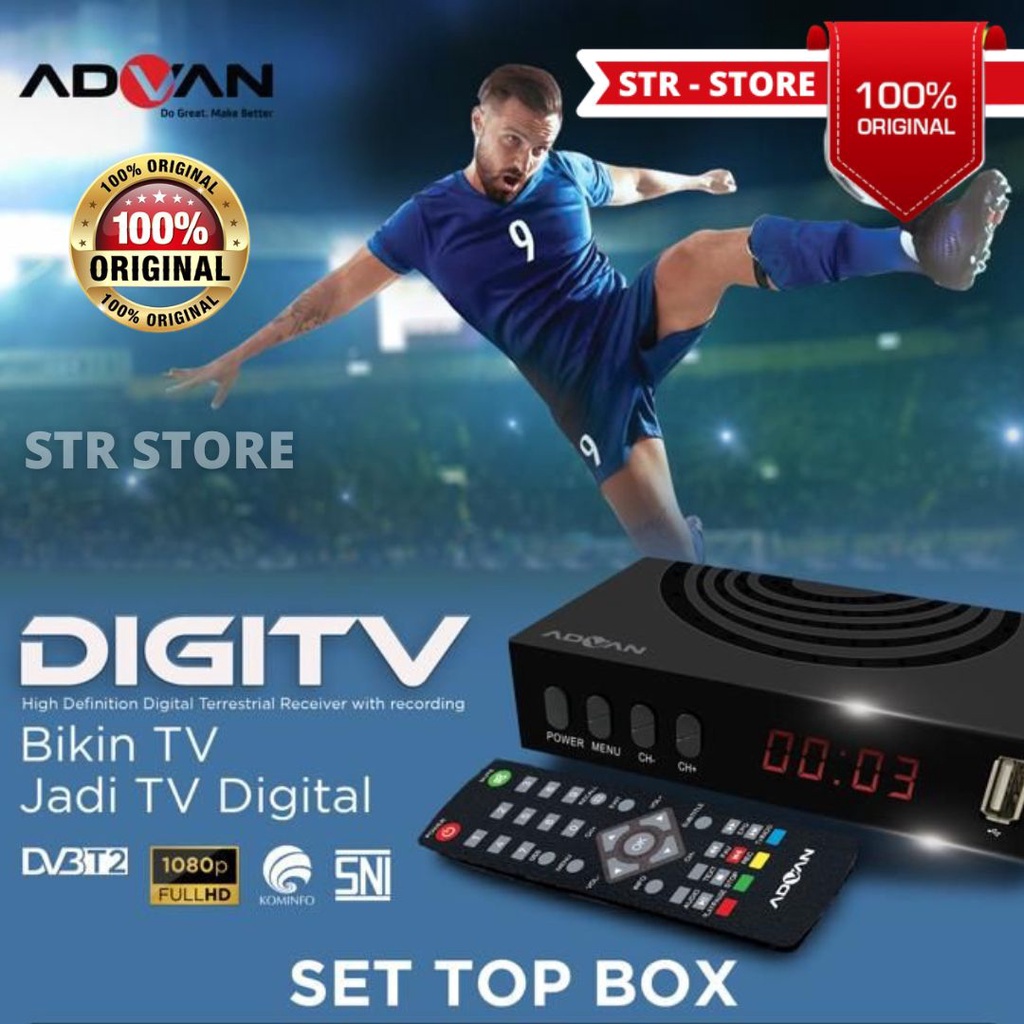 Jual ADVAN SET TOB BOX DV3T2 ADVAN STB BOX TV DIGITAL ORIGINAL | Shopee ...