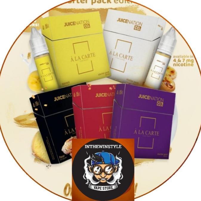 Jual HOT PROMO LIQUID ALA CARTE STARTER PACK EDITION 15ML A LA CARTE BY ...