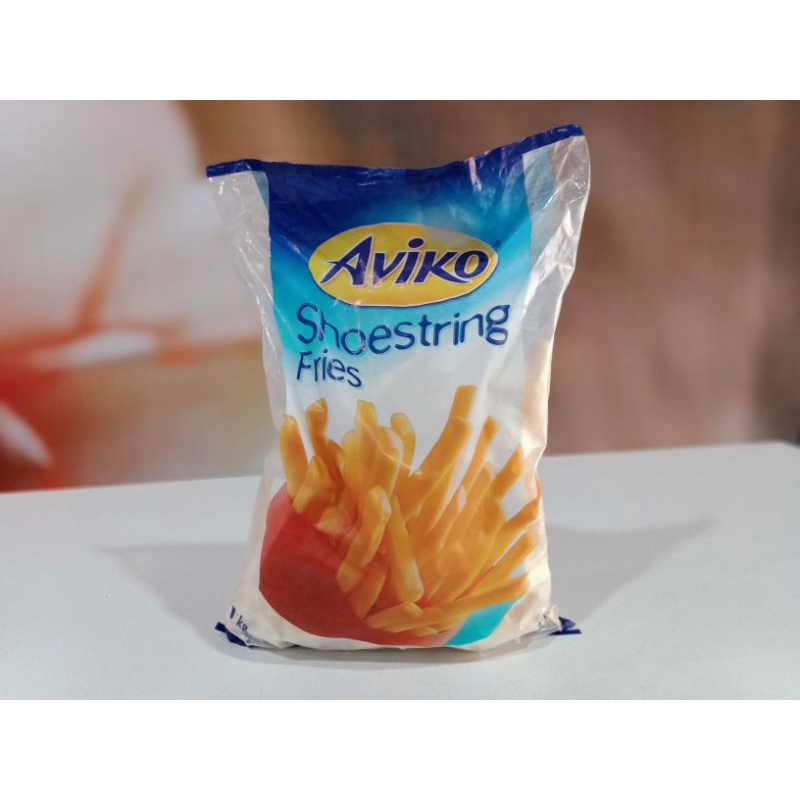 Jual AVIKO SHOESTRING FRIES | KENTANG GORENG PREMIUM | 1KG [Frozen Food ...