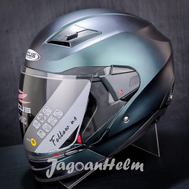 Jual ZEUS HELM ZS611C SOLID | MATT CHAMALEON PURPLE | ZS-611C | ZS 611C ...