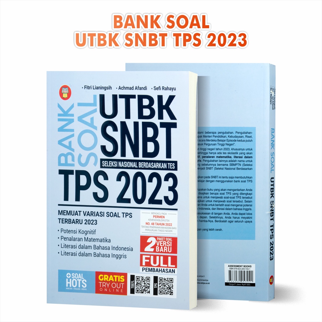 Jual Buku UTBK SNBT / Bank Soal UTBK SNBT TPS 2023 | Shopee Indonesia