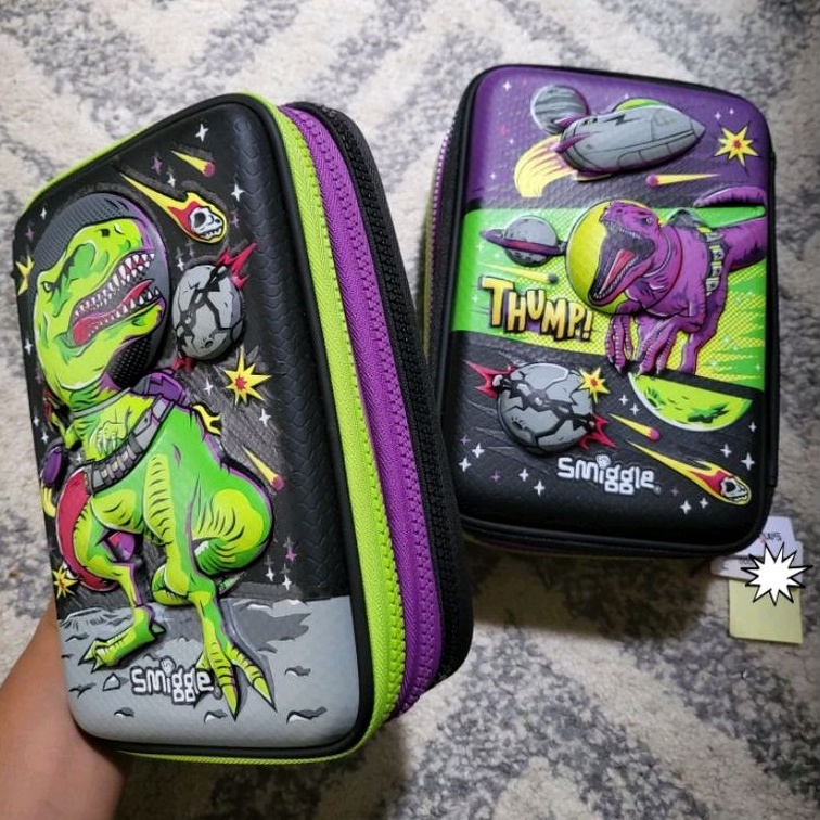 Jual Smiggle Pencil Case Htop Triple zipper (sale 70%) | Shopee Indonesia