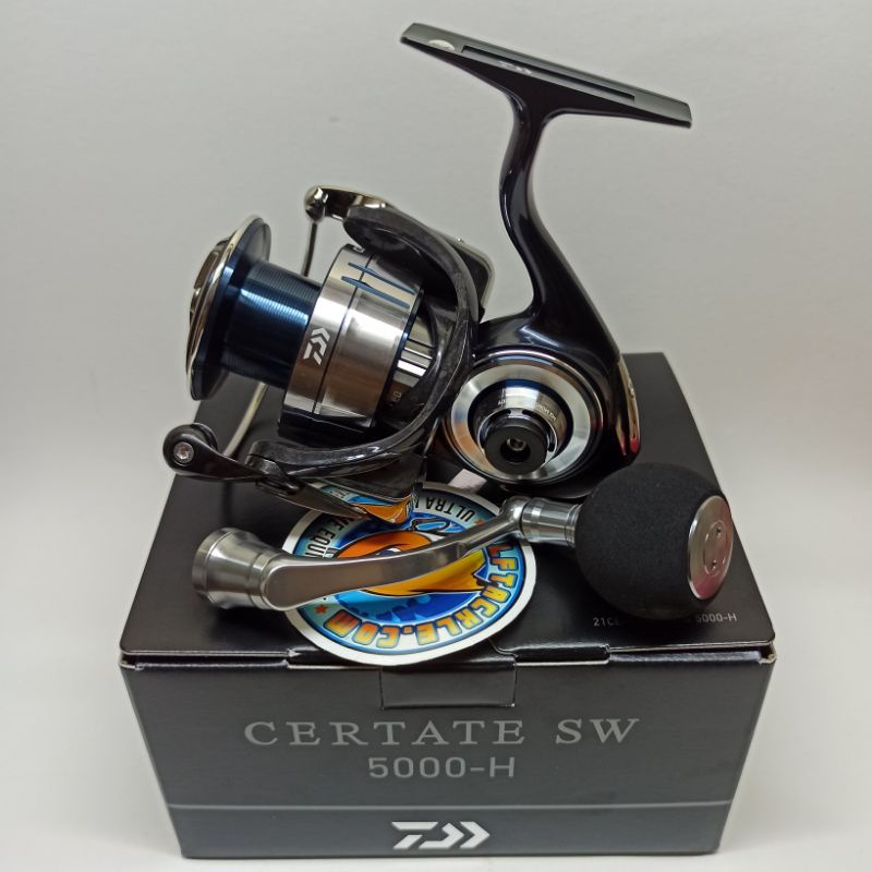 Jual Reel Daiwa Certate SW 5000 6000 P H XH Model 2021 Japan Garansi ...