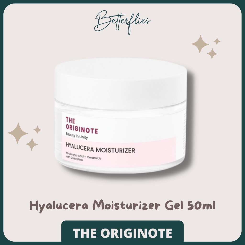 Jual The Originote Hyalucera Moisturizer Gel 50ml | Shopee Indonesia