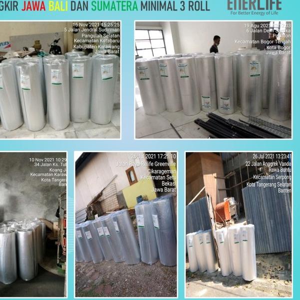 Jual Aluminium Foil Atap - Thermal Foam 8mm Double Harga Per Meter S ...