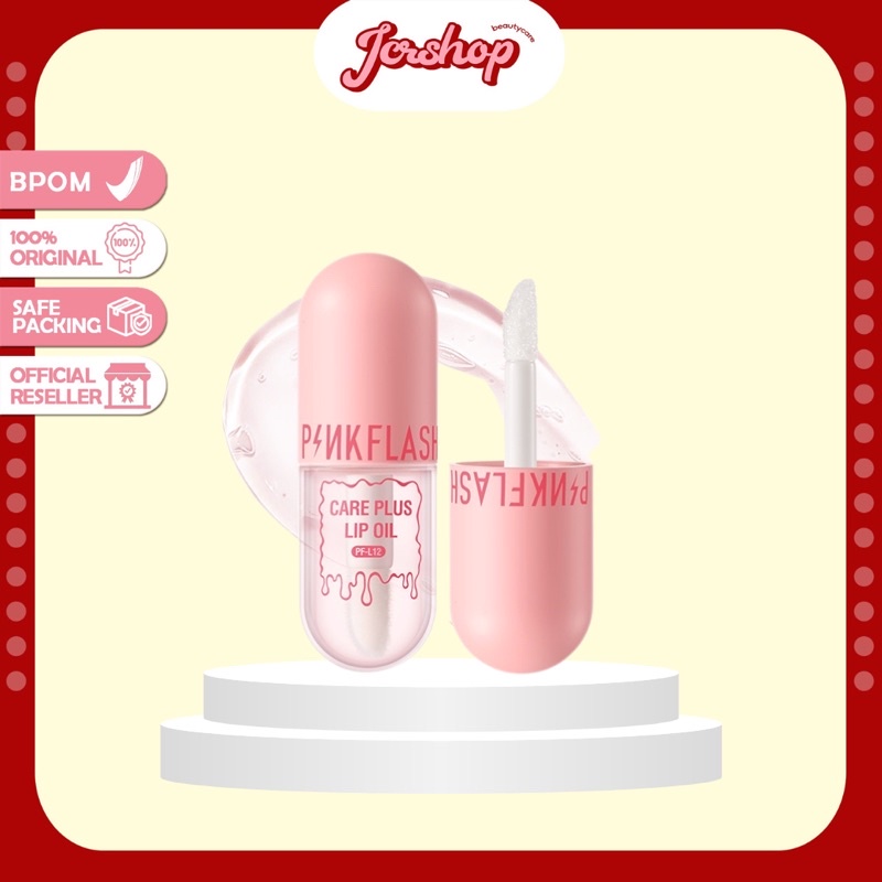 Jual PINKFLASH Natural Care Plus Lip Oil | Shopee Indonesia
