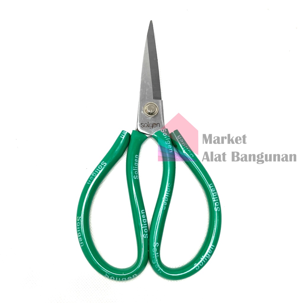 Jual Gunting Kodok SOLIGEN 8" / Gunting Kain / Gunting Seng / Gunting ...