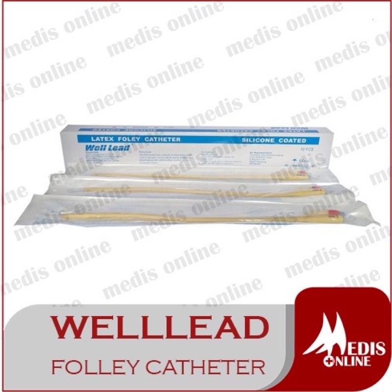 Jual Foley Catheter Latex Well Lead 2 Way Coated / Selang Urine Kateter ...
