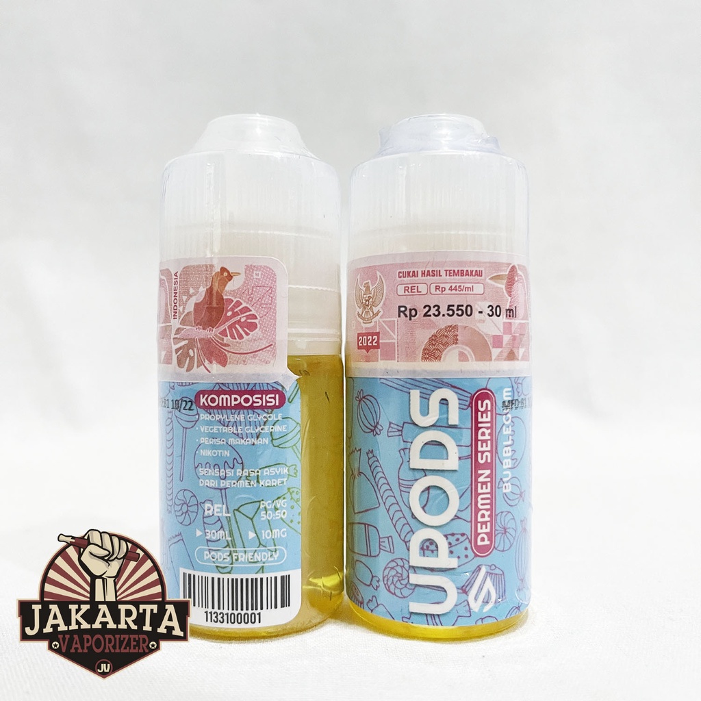 Jual [SALT] UPODS BUBBLEGUM SALTNIC PODS FRIENDLY 30ML 10MG BY UPODS ...