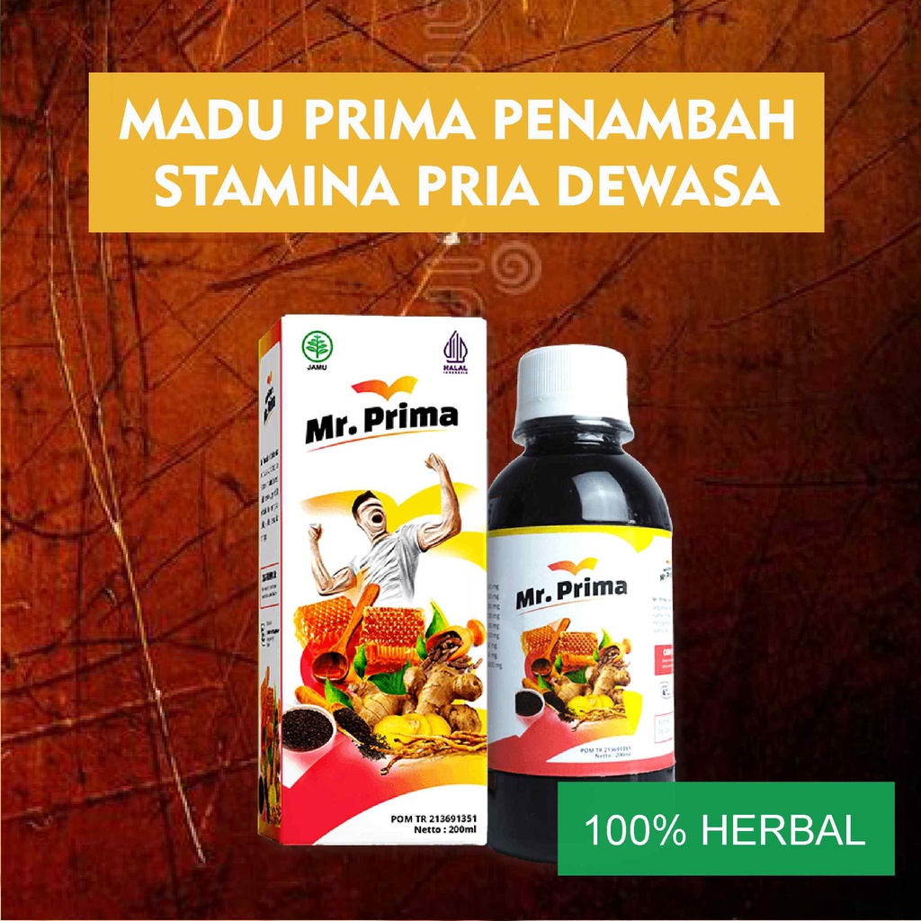 Jual Mr Prima Madu Herbal 100% Asli Atasi Durasi dan Kekokohan Pisang ...
