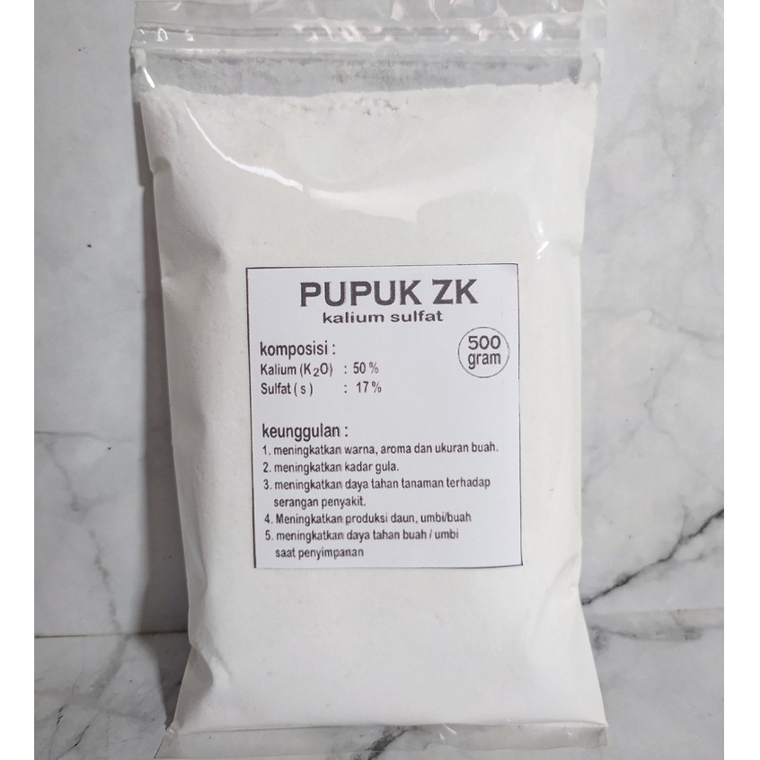 Jual Pupuk ZK (Kalium Sulfat) 500 Gr | Shopee Indonesia