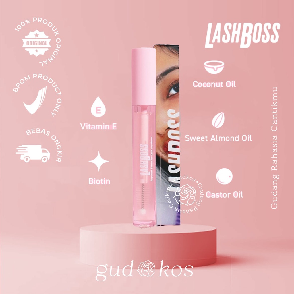 Jual LASHBOSS Rapunzel Serum for Lash and Brow | Serum Penumbuh Bulu ...