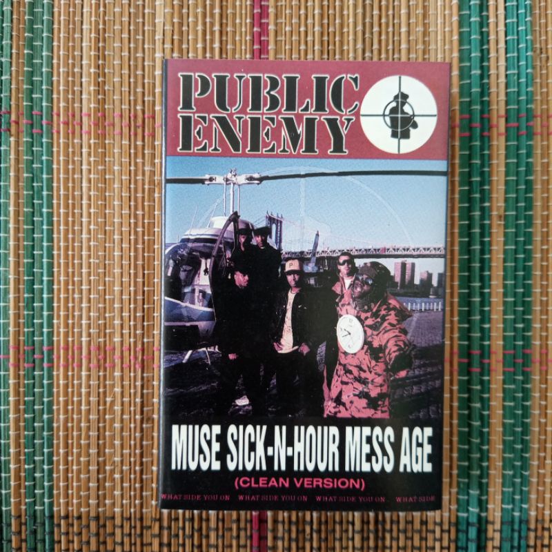 Jual PUBLIC ENEMY - Muse Sick-N-Hour Mess Age " Cassette Tape kaset ...