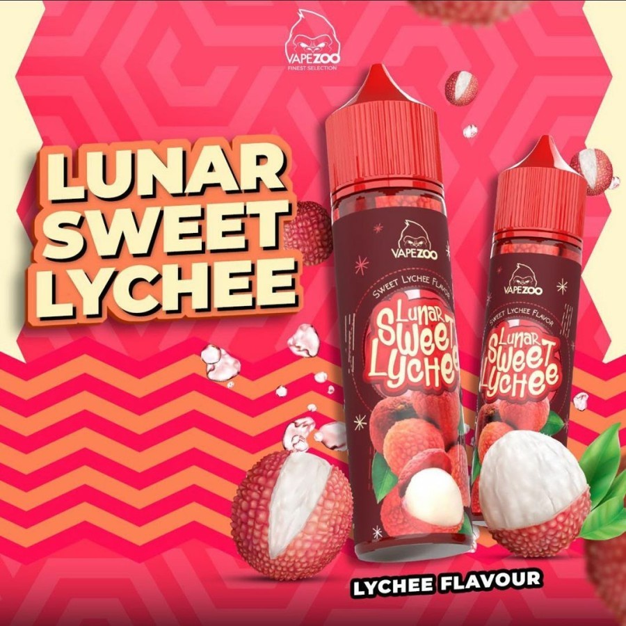 Jual LIQUID LUNAR SWEET LYCHEE 60ML FREEBASE ORIGINAL BY VAPEZOO ...