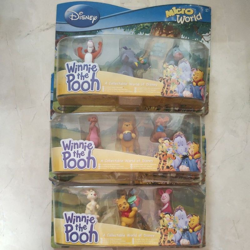 Jual Pooh micro world a collectable world of disney | Shopee Indonesia