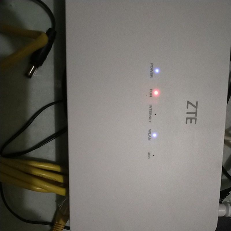 Jual ZTE GPON ONT MODEL:F670L 5G unit plus adaptor | Shopee Indonesia