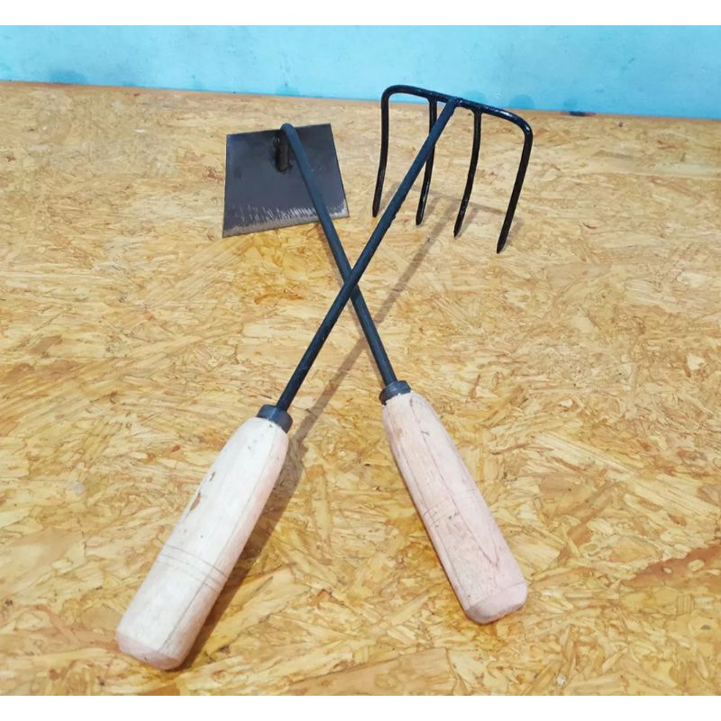 Jual PAKET CANGKUL MINI + CANGKRANG GARUKAN SAMPAH | Shopee Indonesia