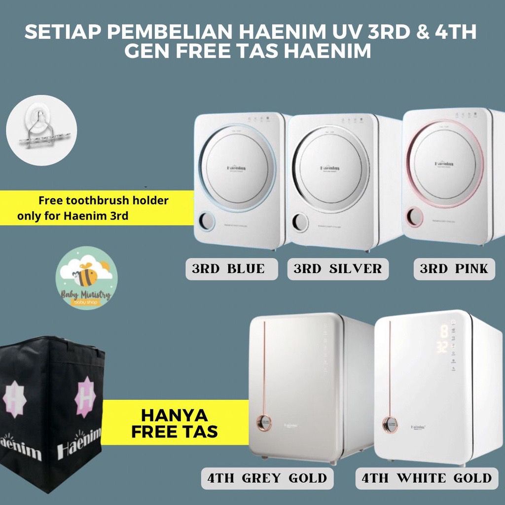 Jual Haenim UV Sterilizer 3rd Gen / haenim 4th gen [READY STOCK] / UV ...