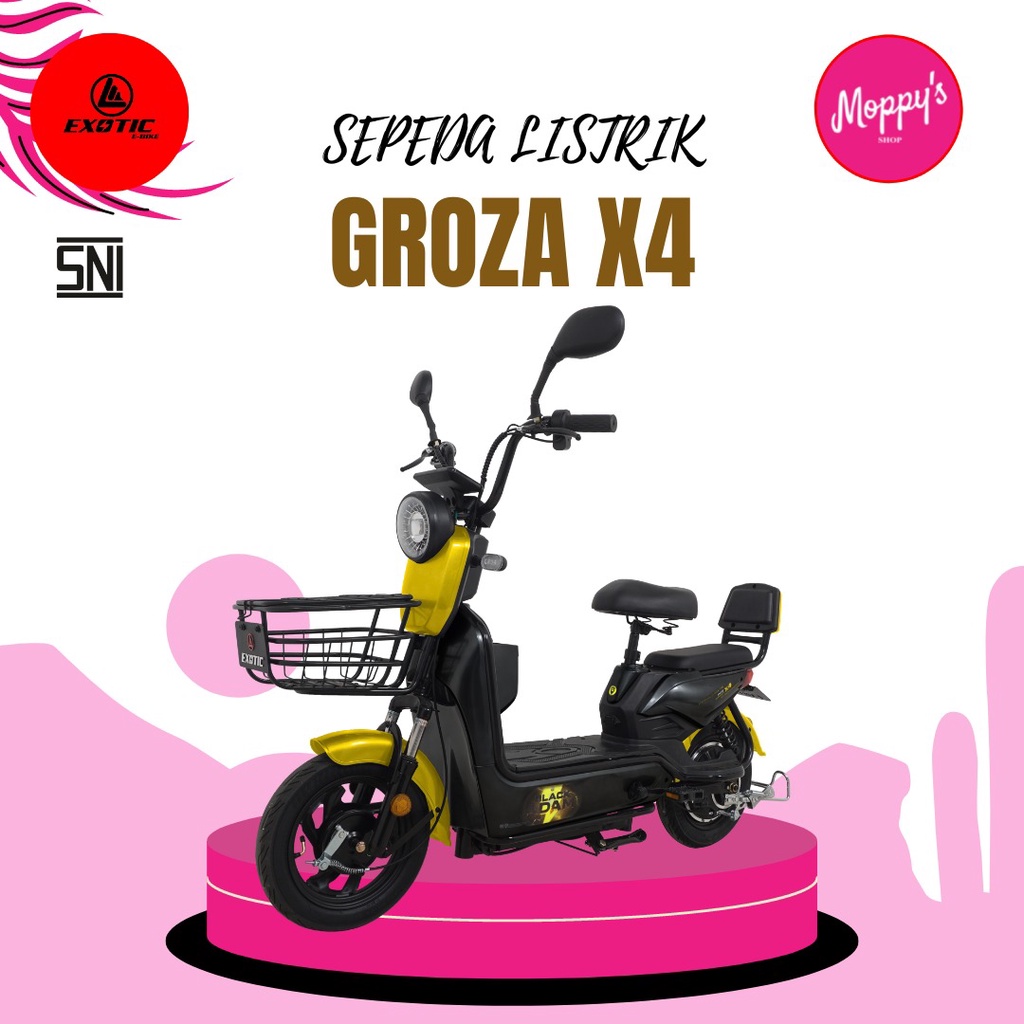 Jual Sepeda Listrik Groza X4 By Pacific | Shopee Indonesia