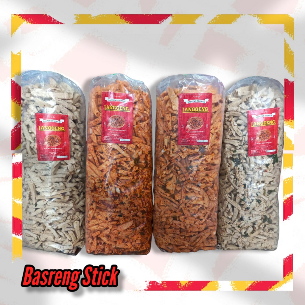 Jual Langgeng Basreng Stick Pedes Ori Bal 2kg | Shopee Indonesia