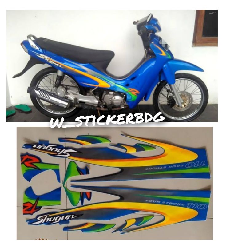 Jual Striping Lis Suzuki Shogun Kebo Shogun R 2001 2002 Biru | Shopee ...