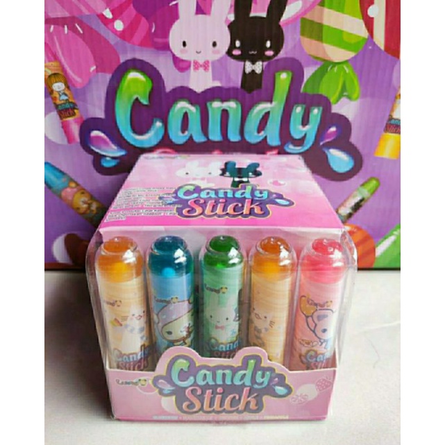 Jual PERMEN STICK LIPSTICK WARNA WARNI | Shopee Indonesia