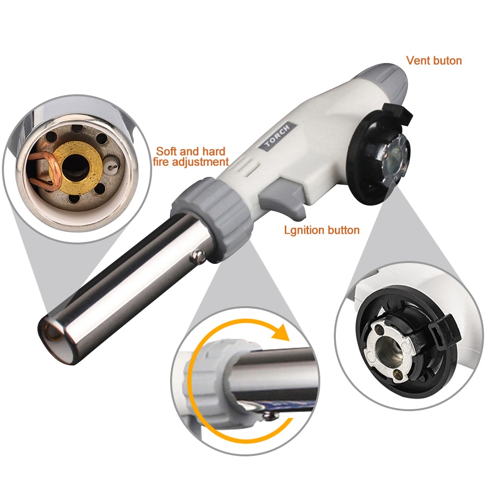 Jual las gas multifungsi pemantik api kompor portable lpg camping alat ...