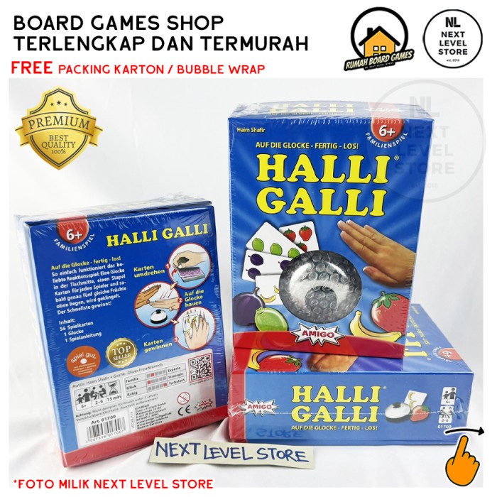 Jual Halli Galli Games Board Game Permainan Keluarga Edukasi | Shopee ...